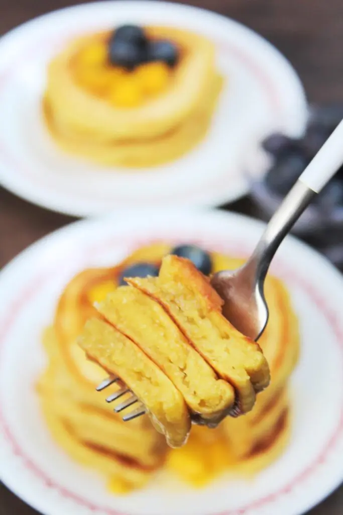 Mango Pancakes - The Six Figure Dish