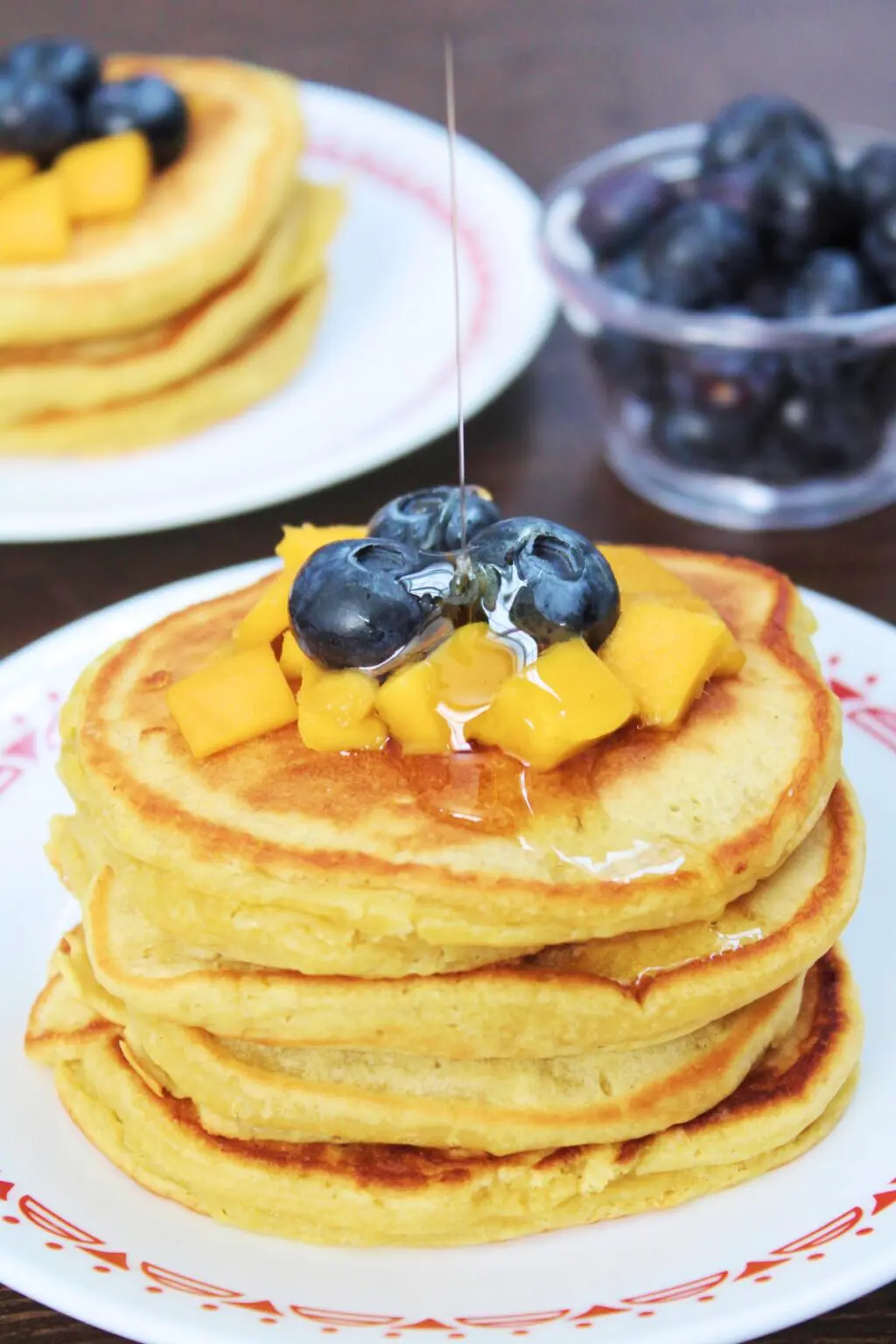 Mango Pancakes - The Six Figure Dish