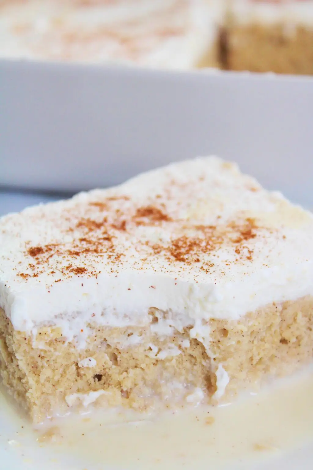 Horchata Tres Leches Cake - The Six Figure Dish