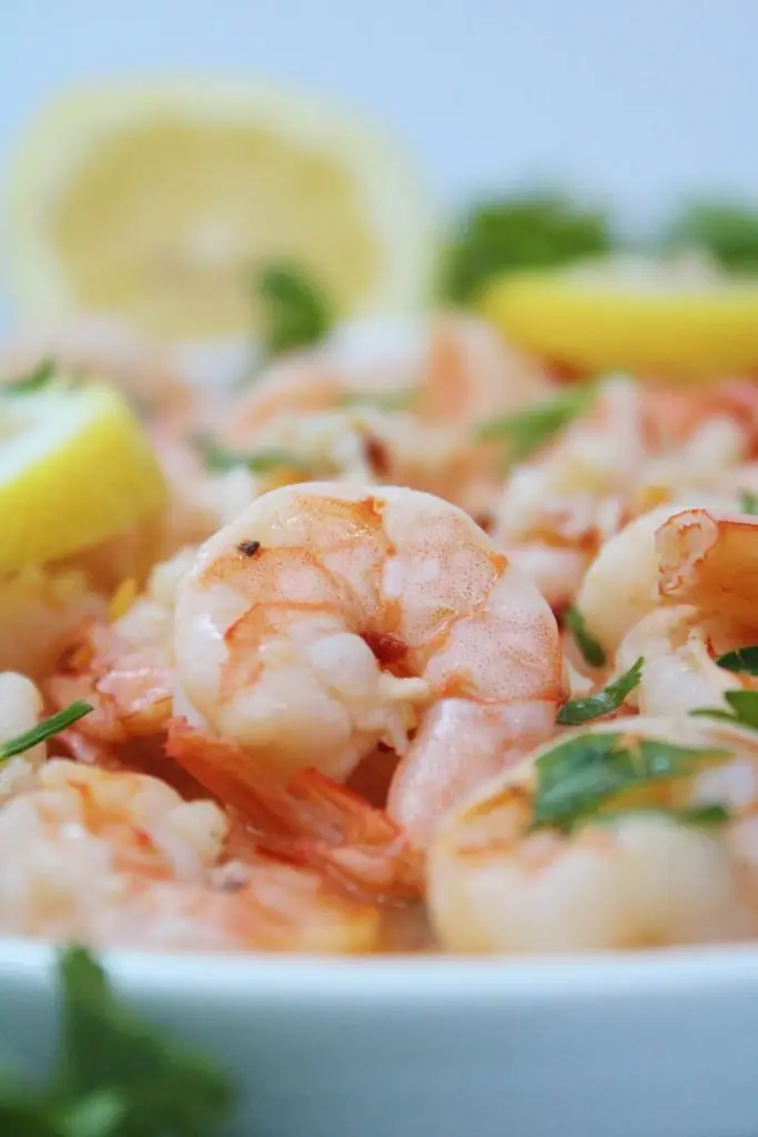 Camarones Al Ajillo (Garlic Shrimp) - The Six Figure Dish