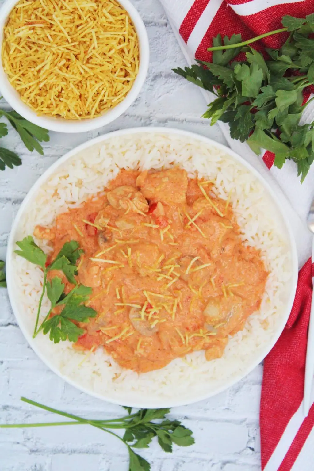 Brazilian Chicken Stroganoff - The Six Figure Dish
