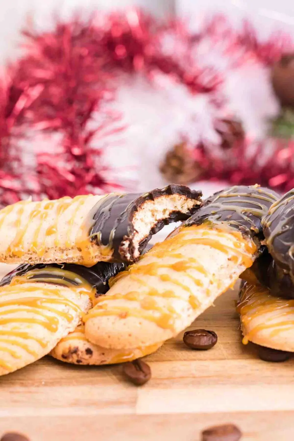 Mocha Caramel Cookies - The Six Figure Dish