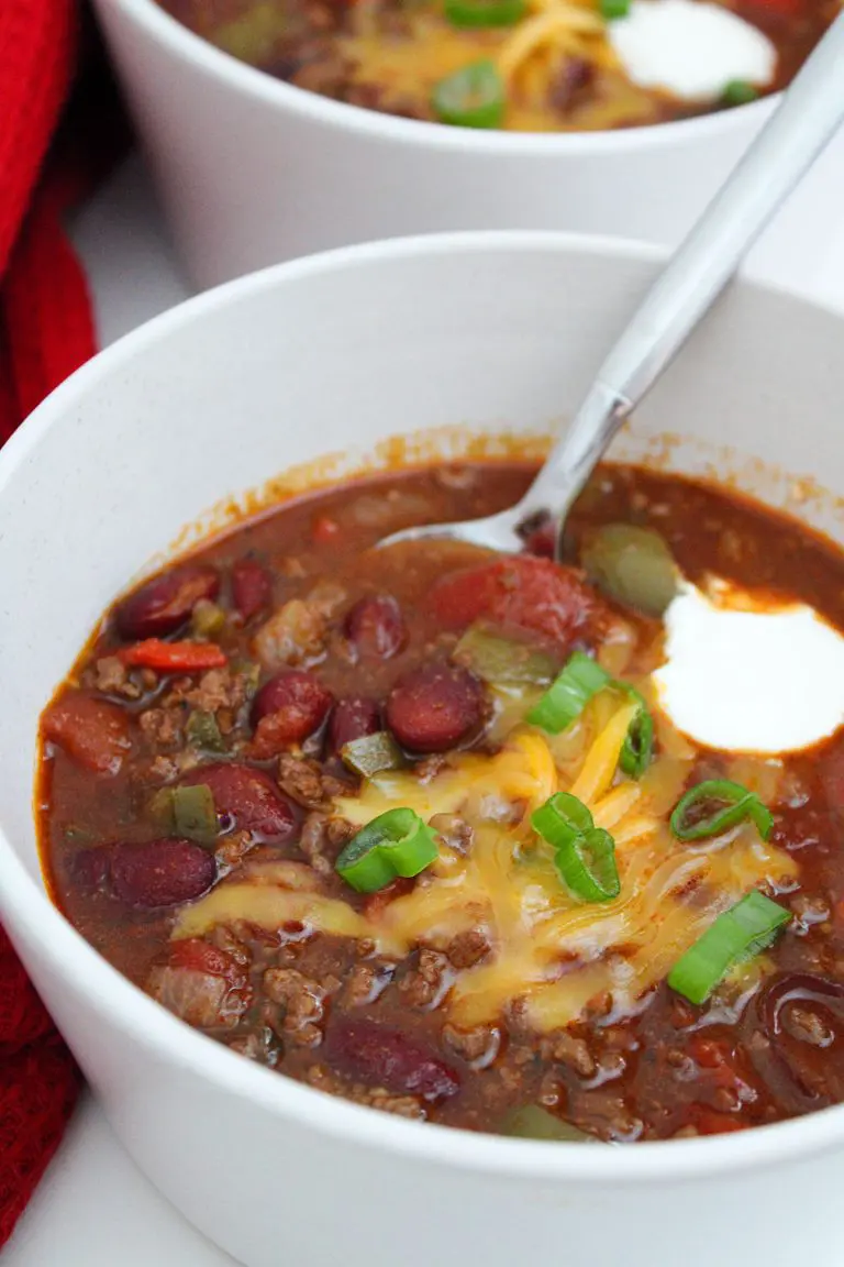 Touchdown Chili - The Six Figure Dish